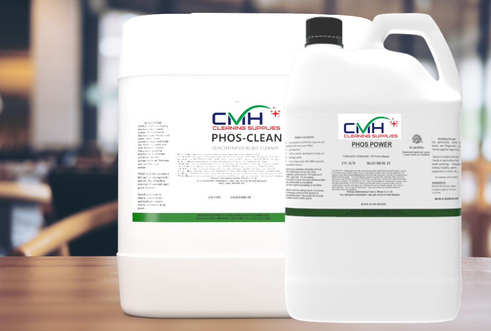 Phos Clean Rust and Concrete Stain Remover - CMH Cleaning Supplies and ...
