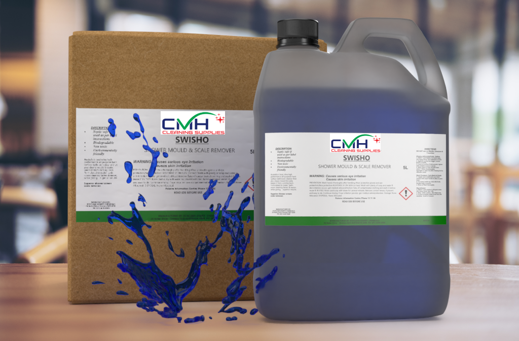 Swisho Shower Mould and Scale Remover Plus Sanitiser - CMH Cleaning ...